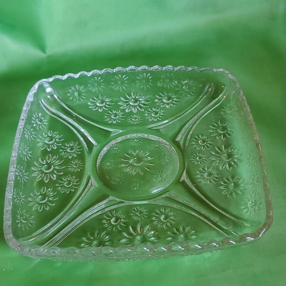 Accents | Vintage Lead Crystal Tray | Poshmark